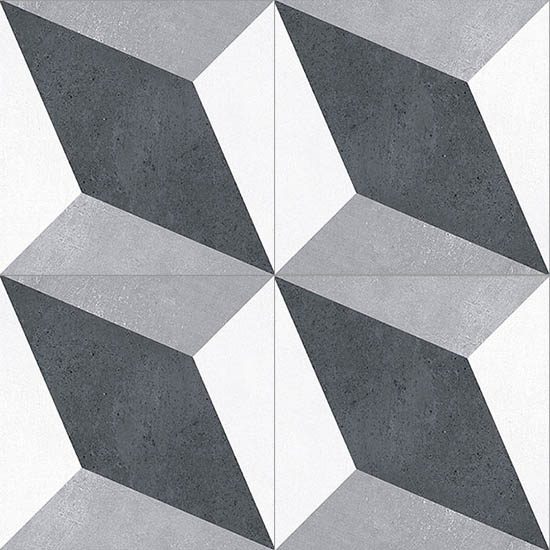 Zio Retro Neuve - Zero Gravity 8" x 8" Porcelain Tile