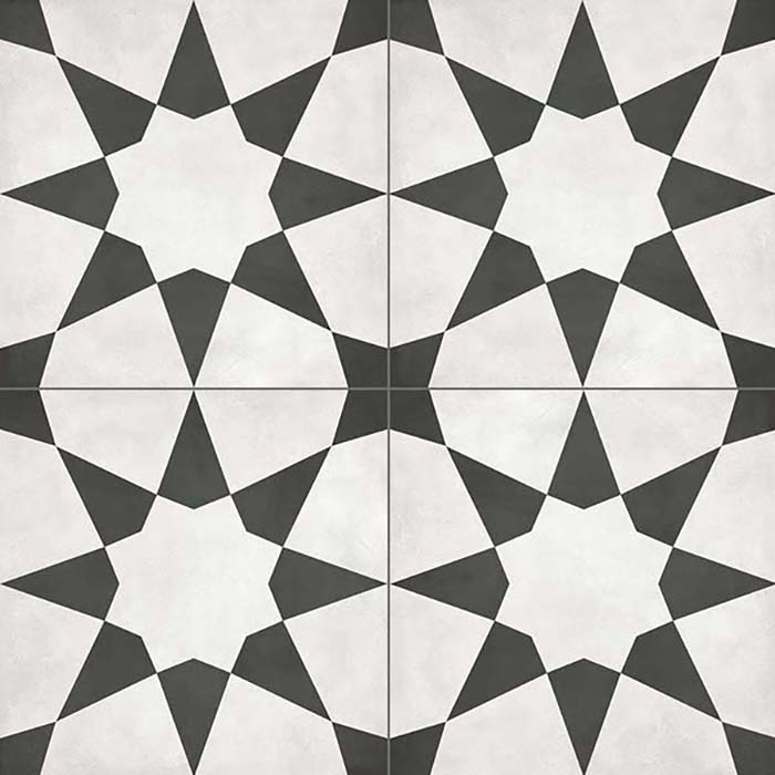 Tesoro Form - Monochrome Stellar Tile