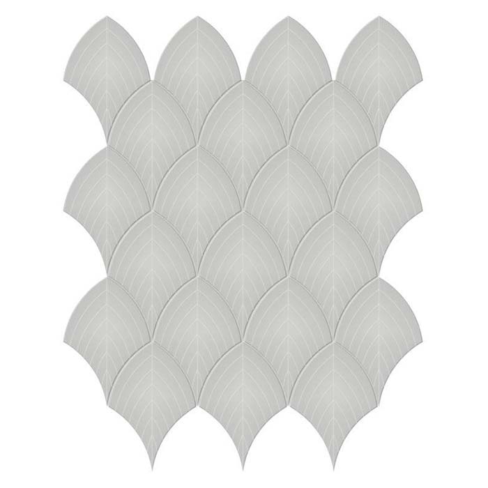 Tesoro Soho - Loft Grey Scallop Mosaic