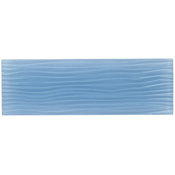 Zio Crystile - Pacific Ocean Wave 4" x 12" Glass Tile