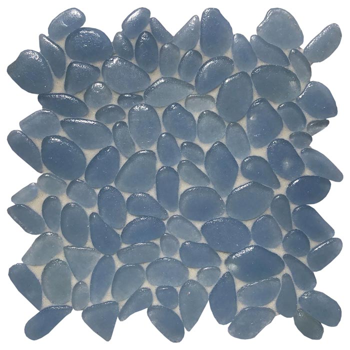 Tesoro Liquid Rocks - Miami Shores Random Pebble Mosaic