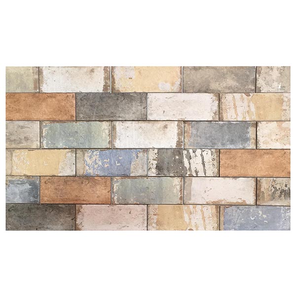 Tesoro Havana - Old Havana Mix 4" x 8" Porcelain Tile