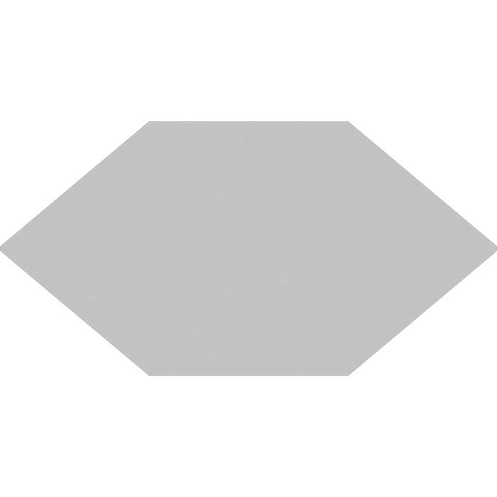 Tesoro Kayak Basic - Silver Grey Hexagon Porcelain Tile