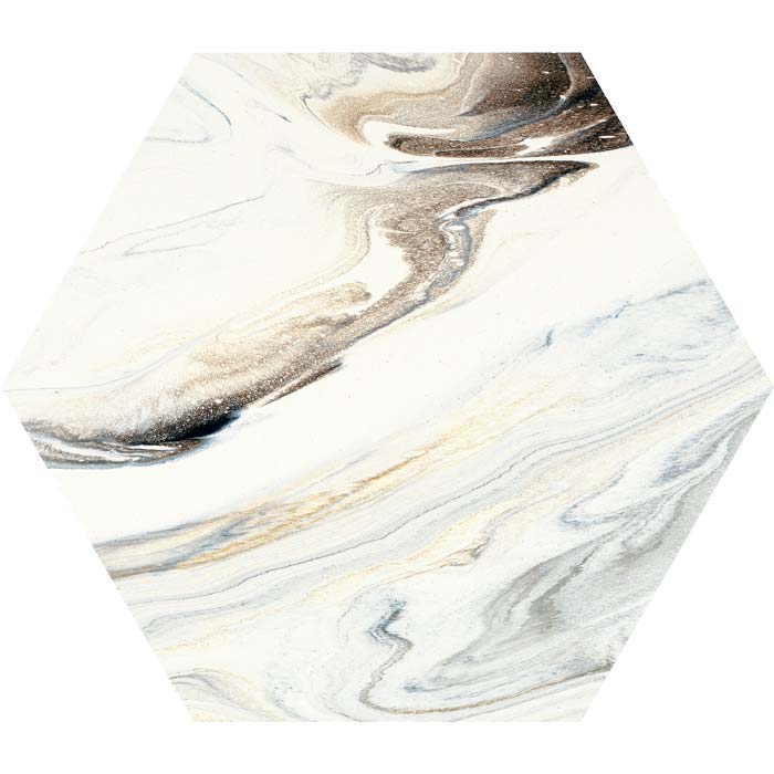 Tesoro Marmaris - Sunset Hexagon Porcelain Tile