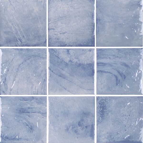 Tesoro Reef - Azure 6" x 6" Porcelain Tile