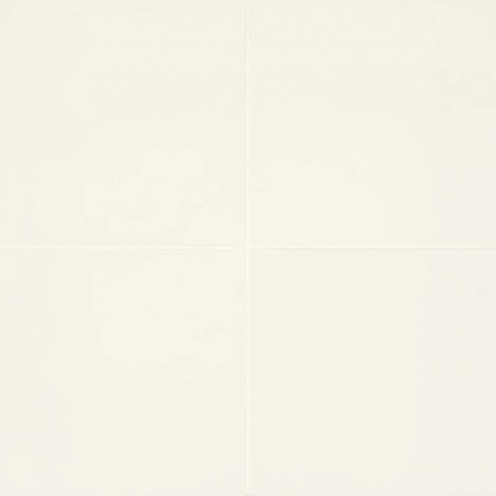 Bedrosians Rothko - White 9" x 9" Matte Ceramic Field Tile