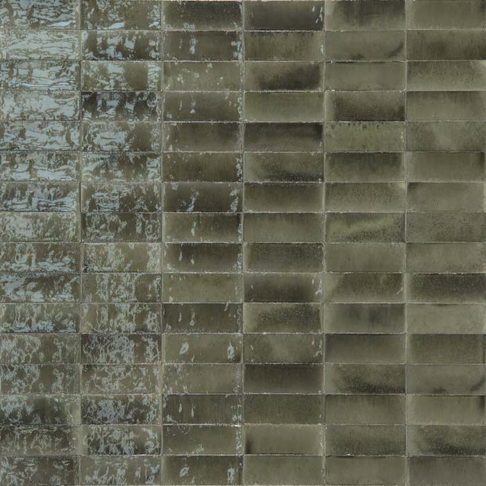 Tesoro Gleeze - Grigio Glossy 3" x 8" Tile