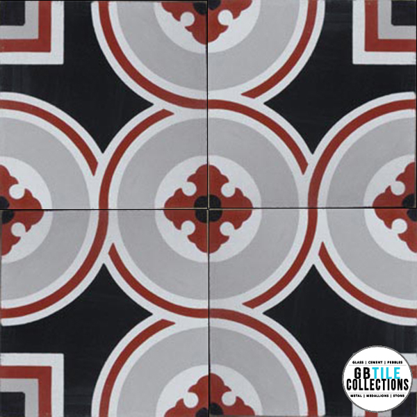Original Mission - America 8" x 8" Cement Tile | GBTile Collections