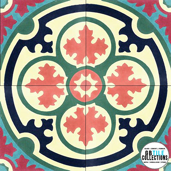 Original Mission - Philadelphia 8" x 8" Cement Tile | GBTile Collections