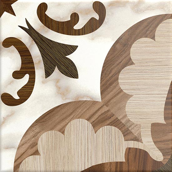 Zio Florencial - La Spezia 8" x 8" Deco Tile