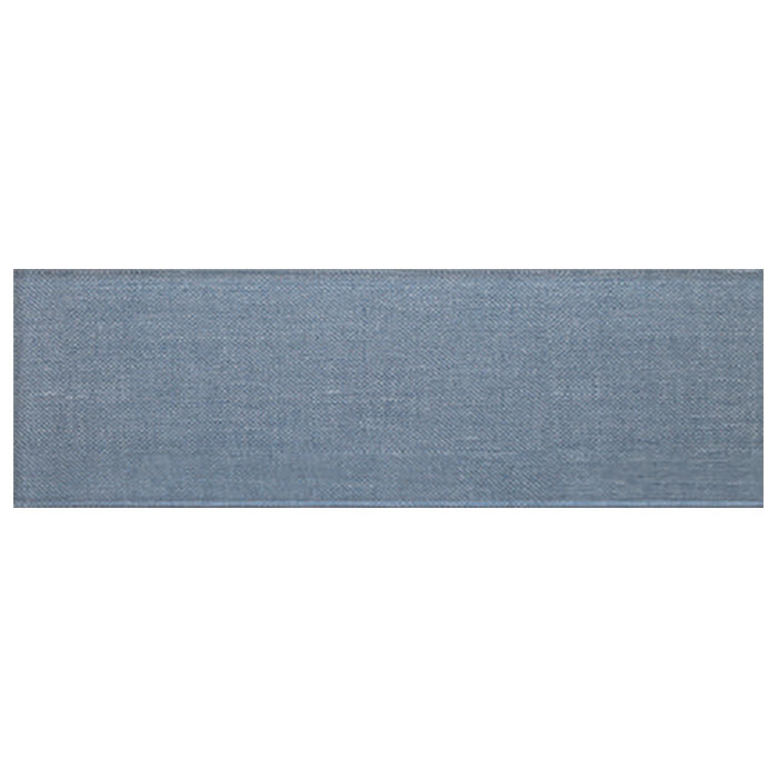 Tesoro Fabric - Denim Inkjet 4" x 12" Glass Tile