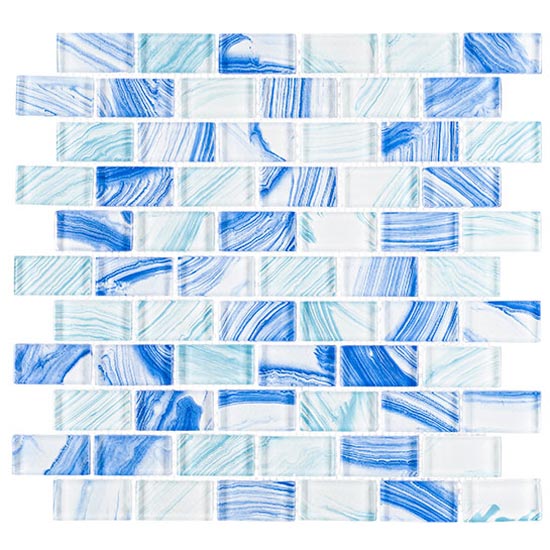 Zio Genesis - Curious Navy Glass Mosaic