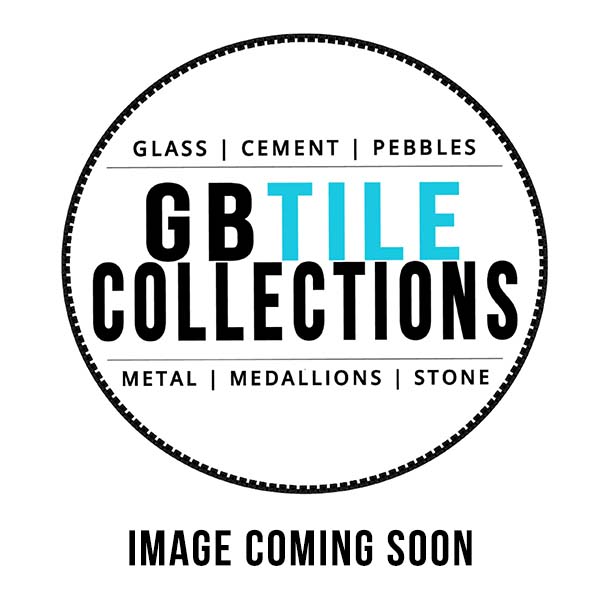 Sea Glass Pebbles - Tahiti 6" x 12" Interlocking Pebble Border