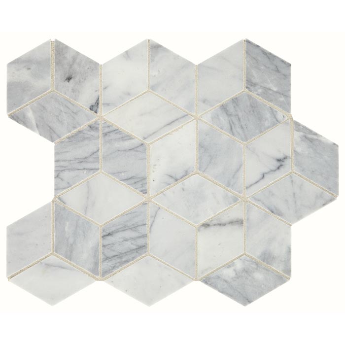 Daltile Sublimity - Cirrus Storm Cubist Stone Mosaic