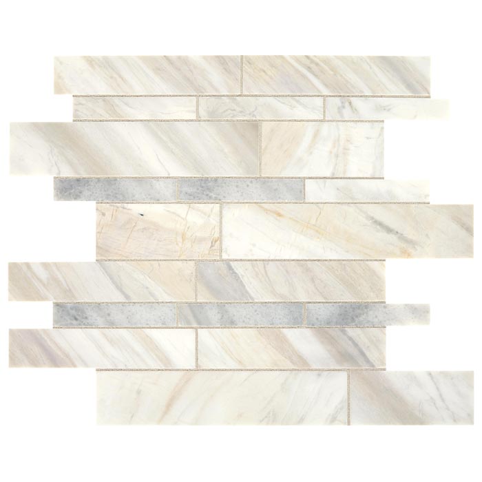 Daltile Sublimity - Namaste Random Linear Stone Mosaic