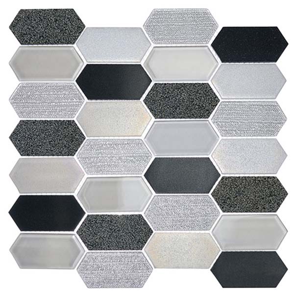 Zio Modular Garden - Tivoli Square Glass & Stone Mosaic