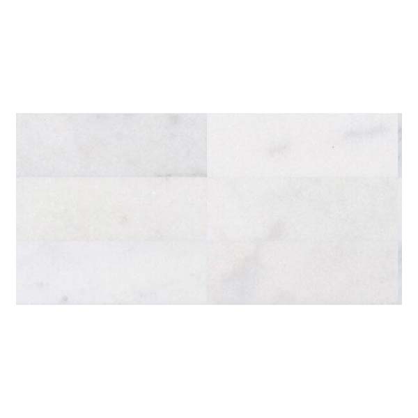 Tesoro Snow White - White Honed Field Stone Tile