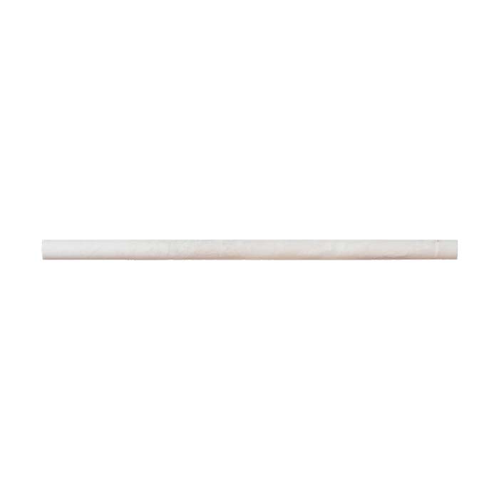 Bedrosians Iceberg White - 1/2" x 12" Honed Marble Cane