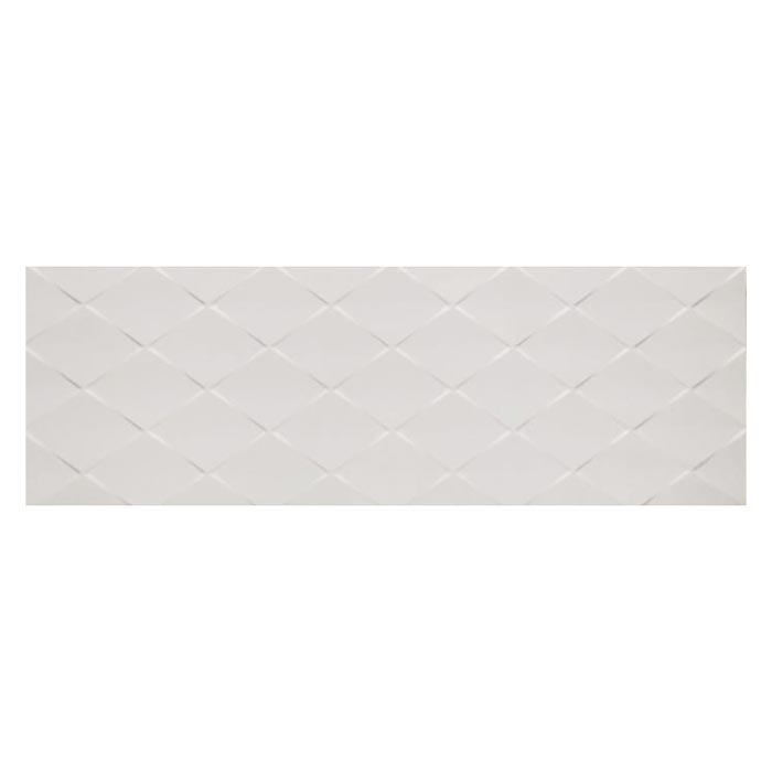 Tesoro Icon - Snow Matte 12" x 36" Ceramic Wall Tile