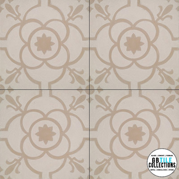 Original Mission - Paris Sand 8" x 8" Cement Tile | GBTile Collections