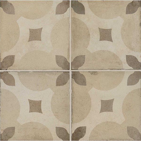 Daltile Quartetto - Warm Piccolo Fiore Porcelain Tile