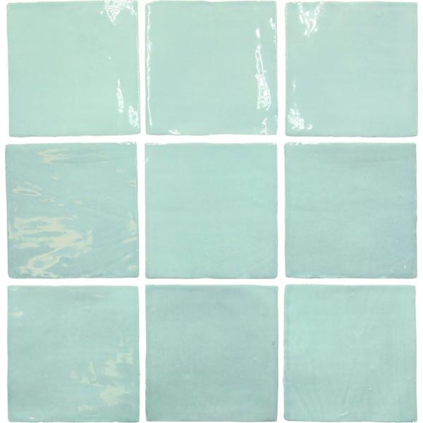 Soci Fado - 5" x 5" Sky Field Ceramic Tile