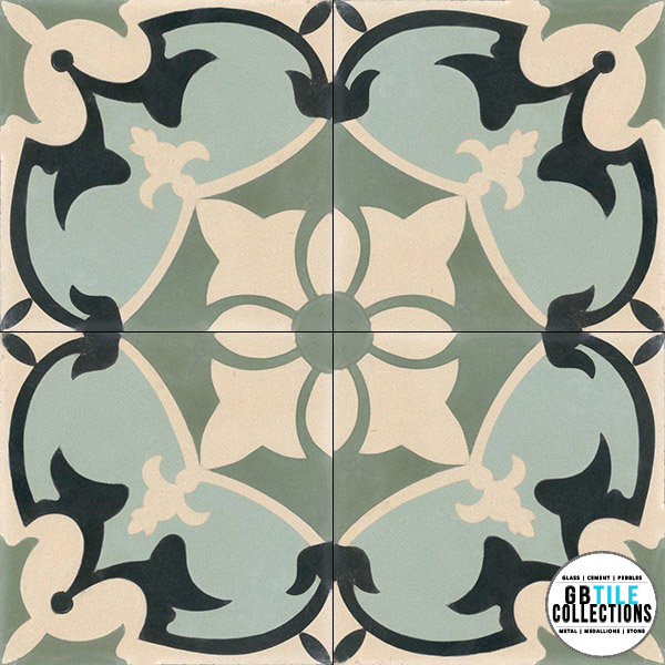 Original Mission - Sofia 02 8" x 8" Cement Tile | GBTile Collections
