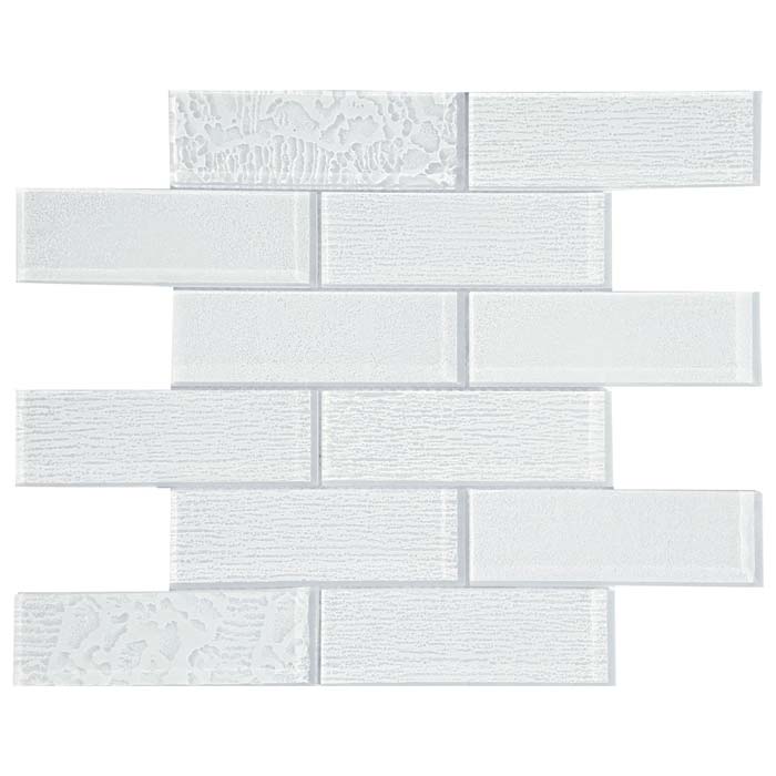2x6 White Ceramic Tile