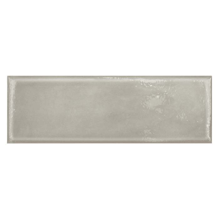Tesoro Glassalike - Grigio Block Glossy 4" x 12" Porcelain Tile