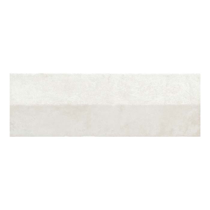Emser Contra - White Demi 4" x 12" Porcelain Wall Tile