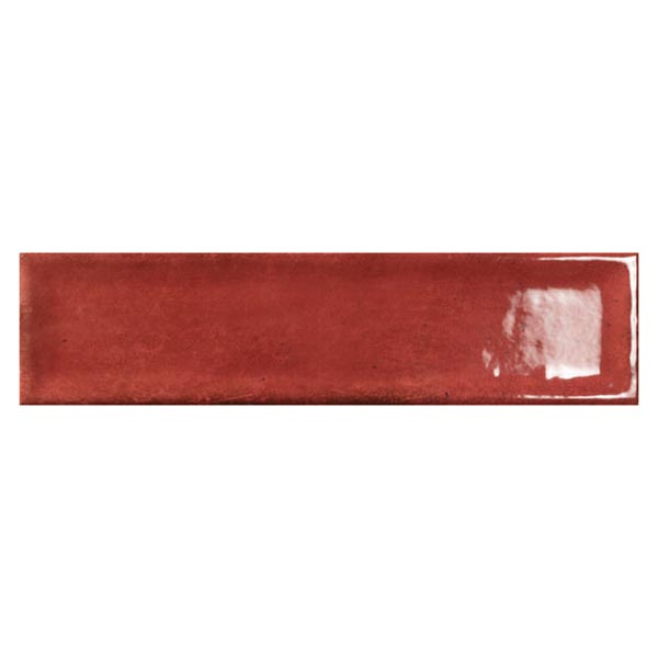 Emser Raku - Ruby 3" x 12" Glossy Ceramic Tile
