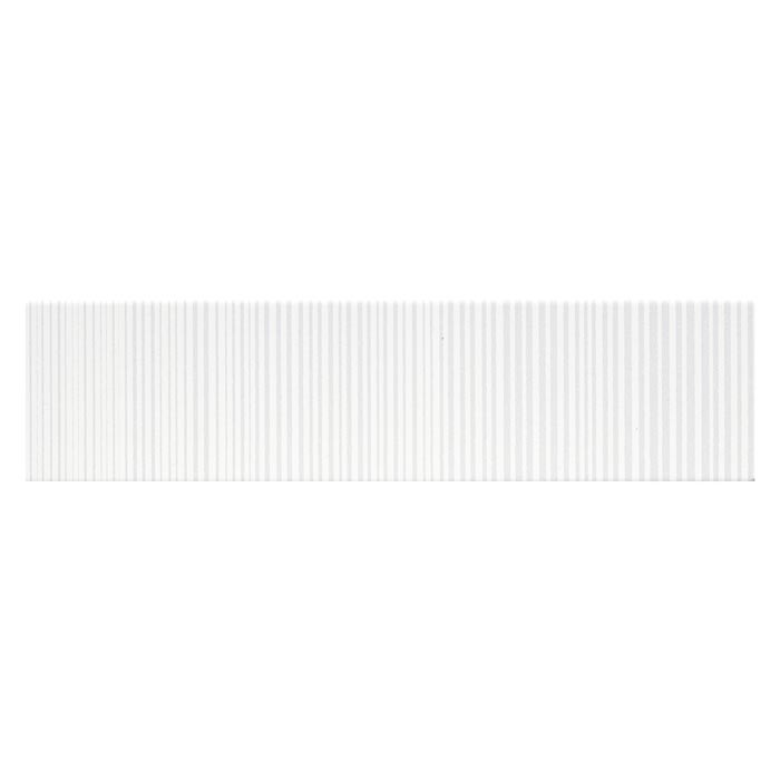 Emser Express - White Linear 3" x 12" Ceramic Tile