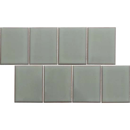 Emser Cuadro - Gray Flat 9" x 14" Mosaic