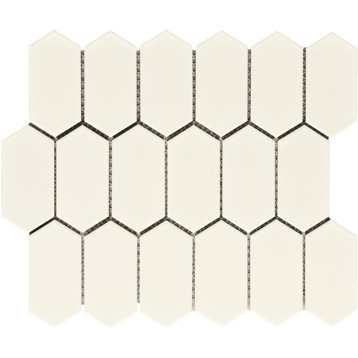 Emser Omni - Ivory Gloss Hexagon Mosaic