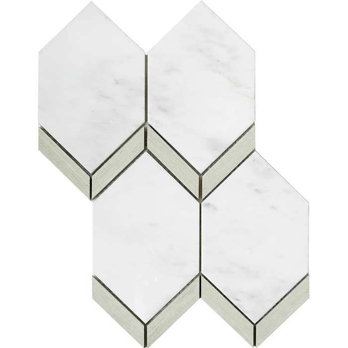 Emser Intrigue - Picket Fawn 11" x 15" Mosaic