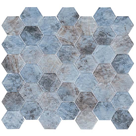 Zio Wintour Castle - Alnwick Banquet Hex Glass Mosaic