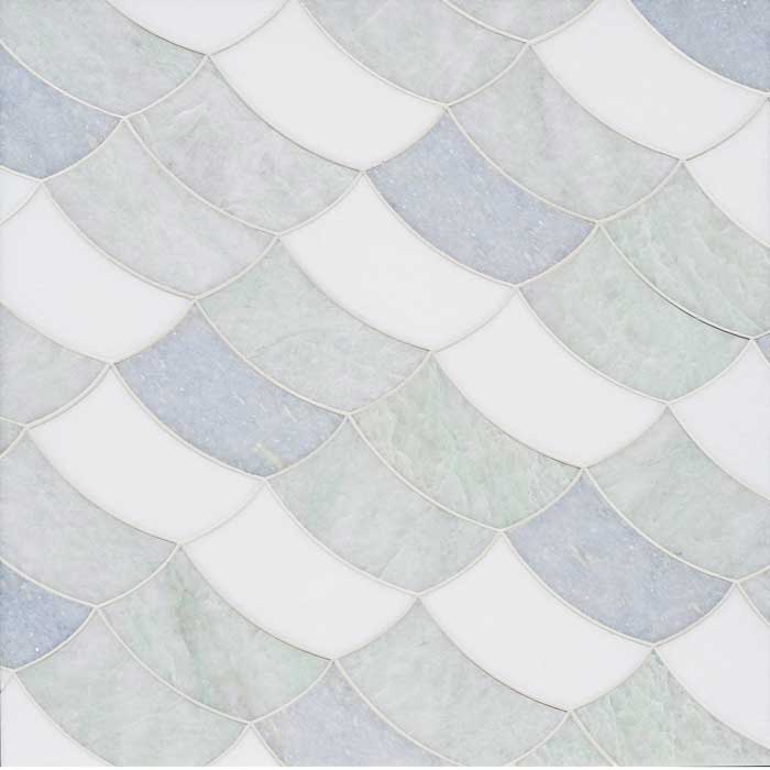 From the Sea Stone Mosaics - Scales