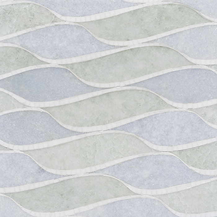 From the Sea Stone Mosaics - Waves