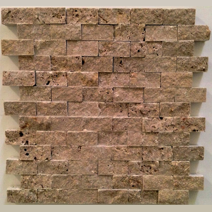 1" x 2" Brick Splitface Noche